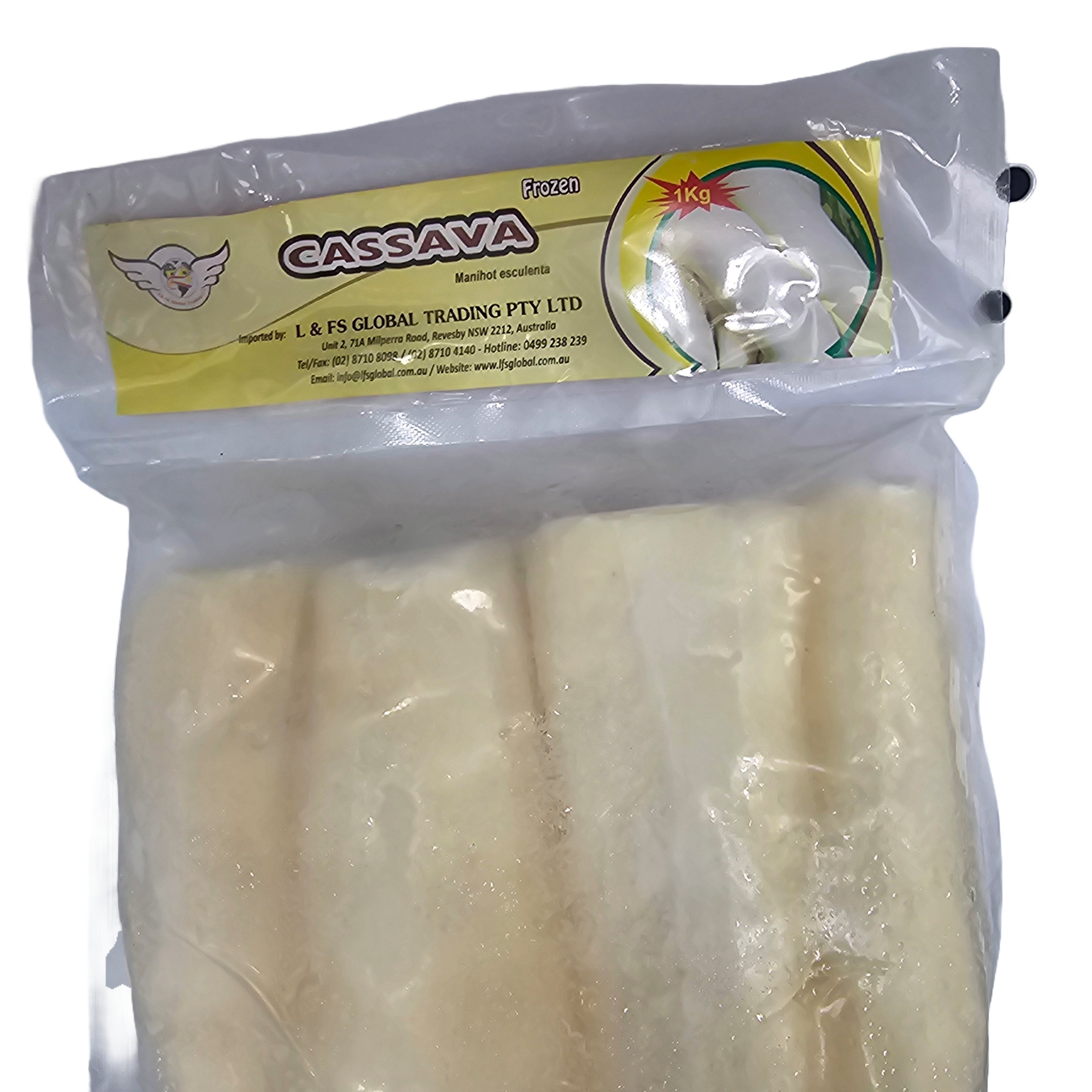 L&FS Frozen Cassava 1kg/bag | The Bangketa Grocer