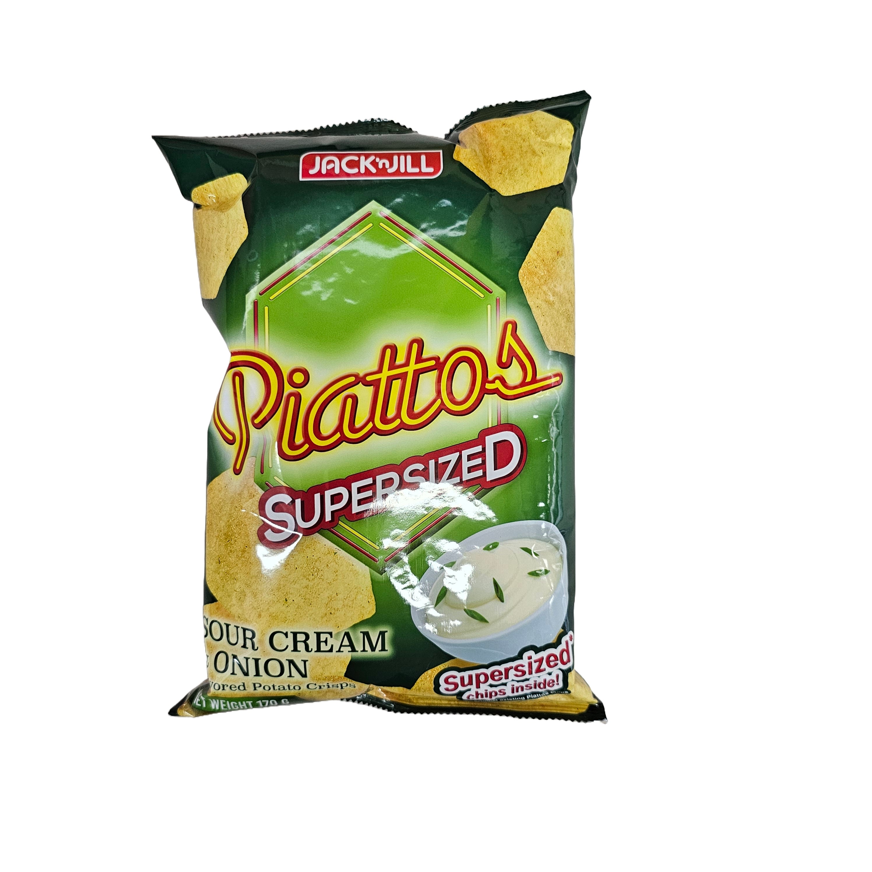 Piattos supersized Sour Cream 170g | The Bangketa Grocer