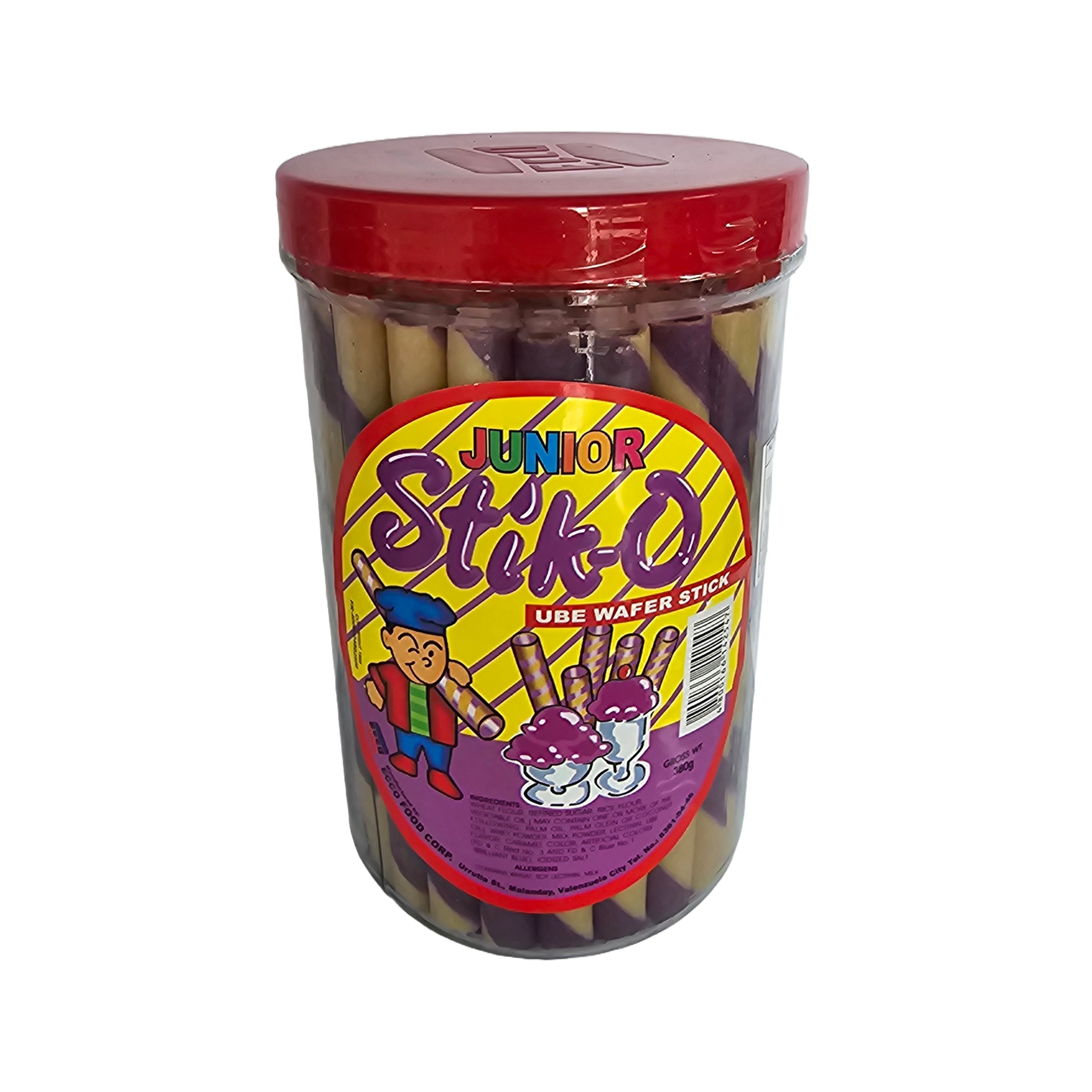 Stik-O Ube Wafer Stick (380g) | The Bangketa Grocer